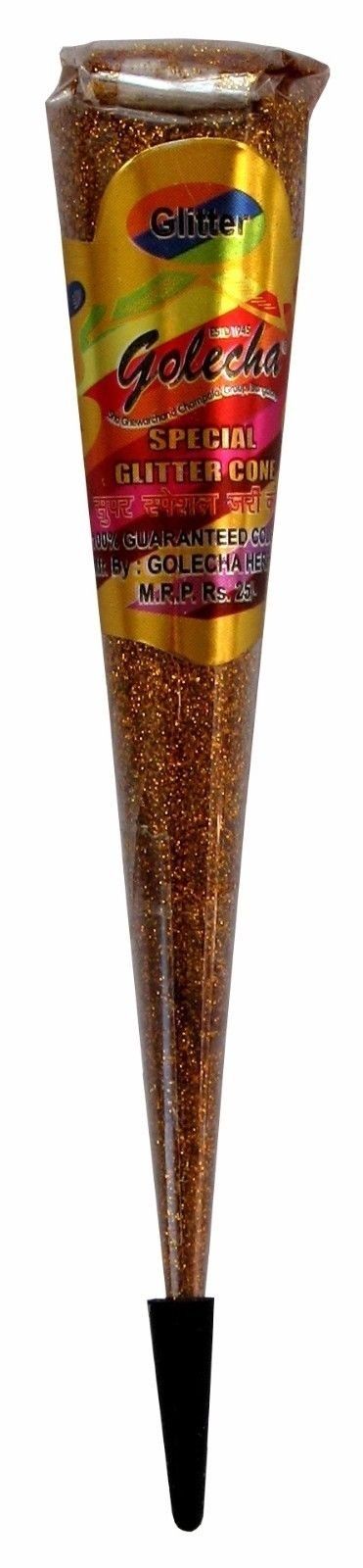 Buy Golecha Golden Henna Cones (Pack of 12) in Delhi, India at ...