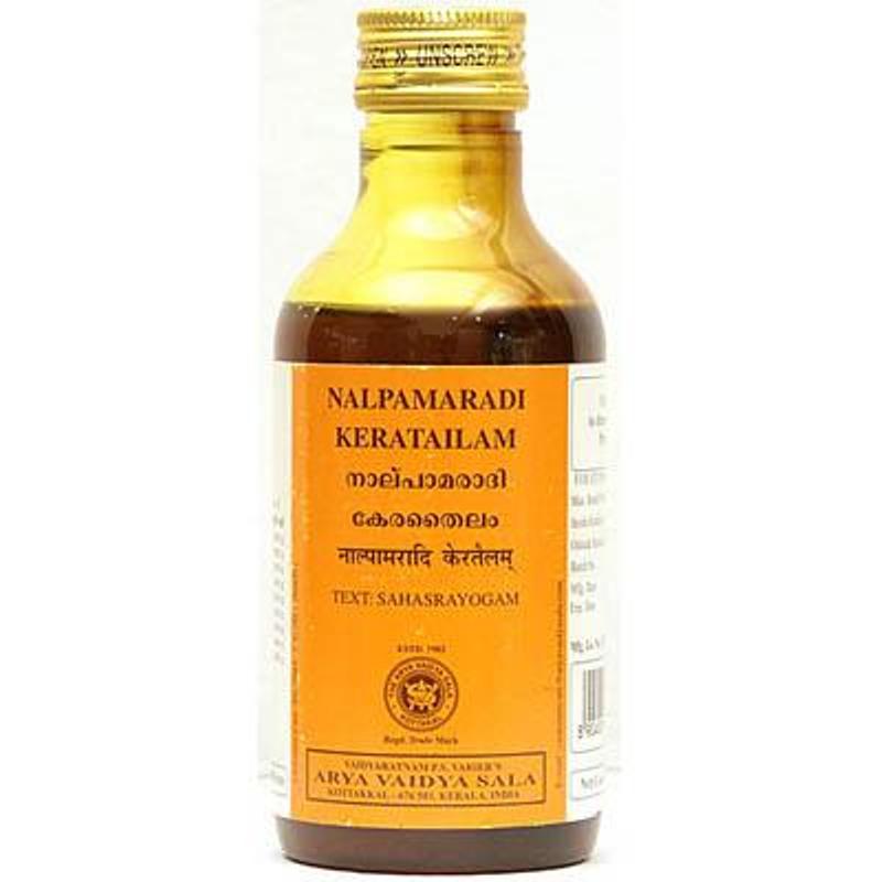 Buy AVS Ayurvedic Nalpamaradi Kera Tailam 200ml in Delhi, India at ...