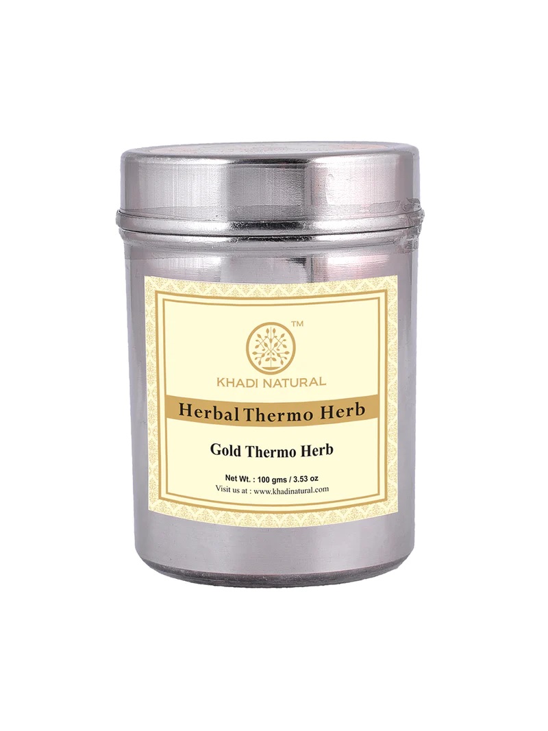 Buy Khadi Natural Gold Thermo Herb Face Pack 100g in Delhi, India at ...