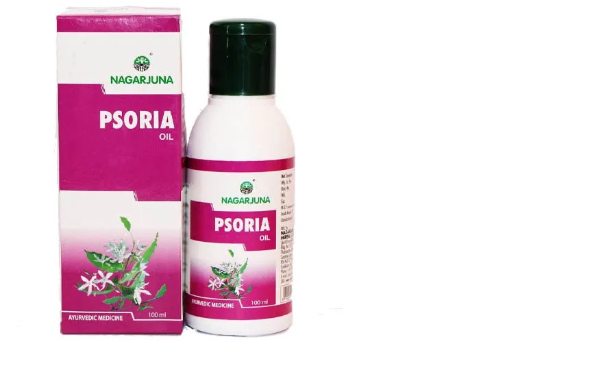 Buy Nagarjuna Herbal Psoria Oil in Delhi, India at healthwithherbal