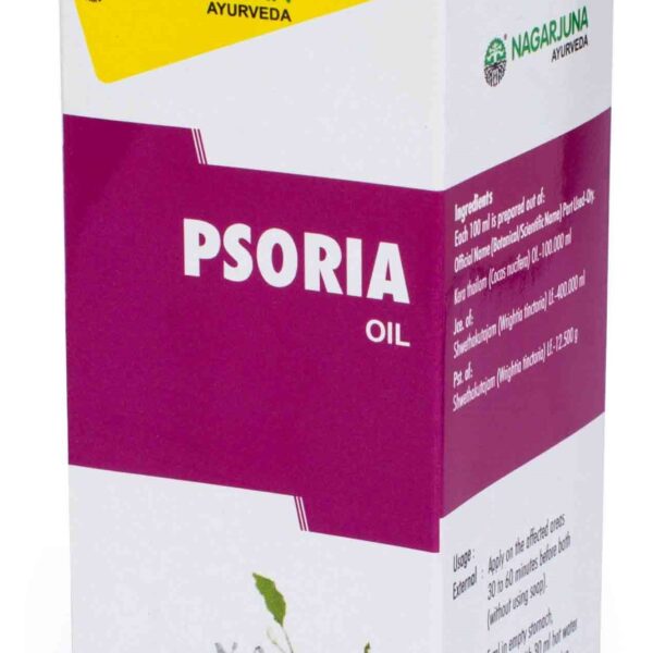 Buy Nagarjuna Herbal Psoria Oil in Delhi, India at healthwithherbal