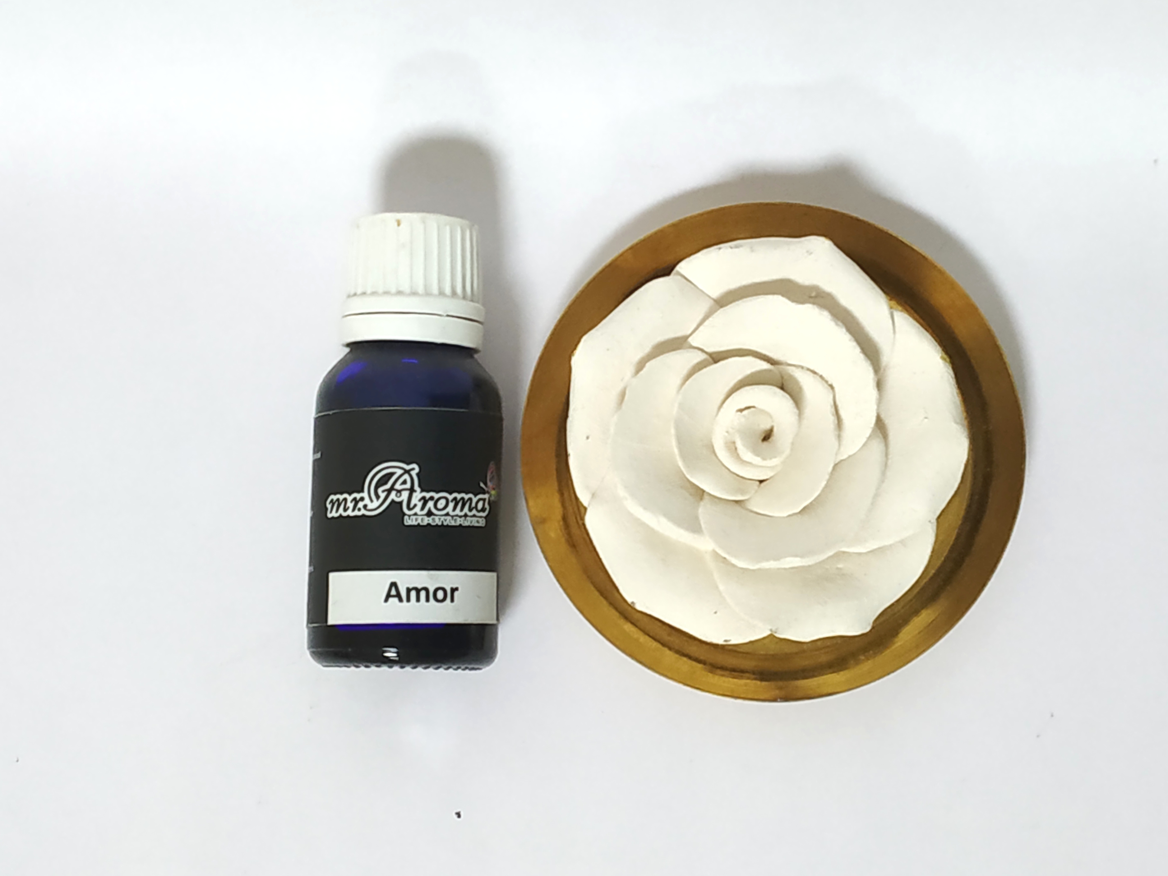 Buy Flower Diffuser Gift Set with Amor Vaporizer Oil By Mr. Aroma in ...