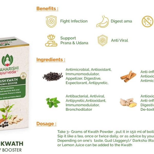Buy Maharishi Ayurveda Ayush Kwath Powder in Delhi, India at ...
