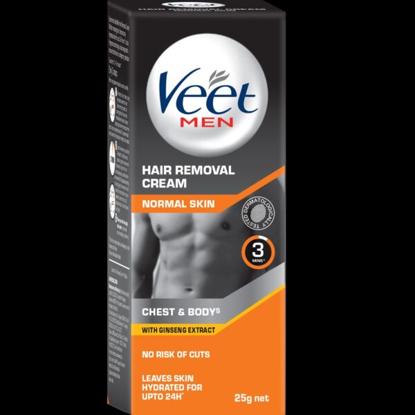 Buy Veet Hair Removal Cream for Men Normal Skin for Chest & Body 50gm ...